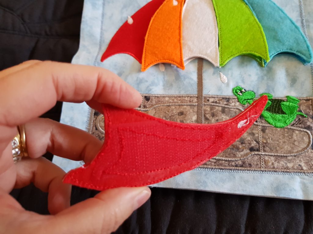 Umbrella colour matching page – In the Hoop with Lee