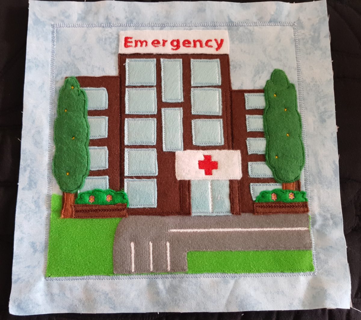 Hospital page – Including SVG files – In the Hoop with Lee